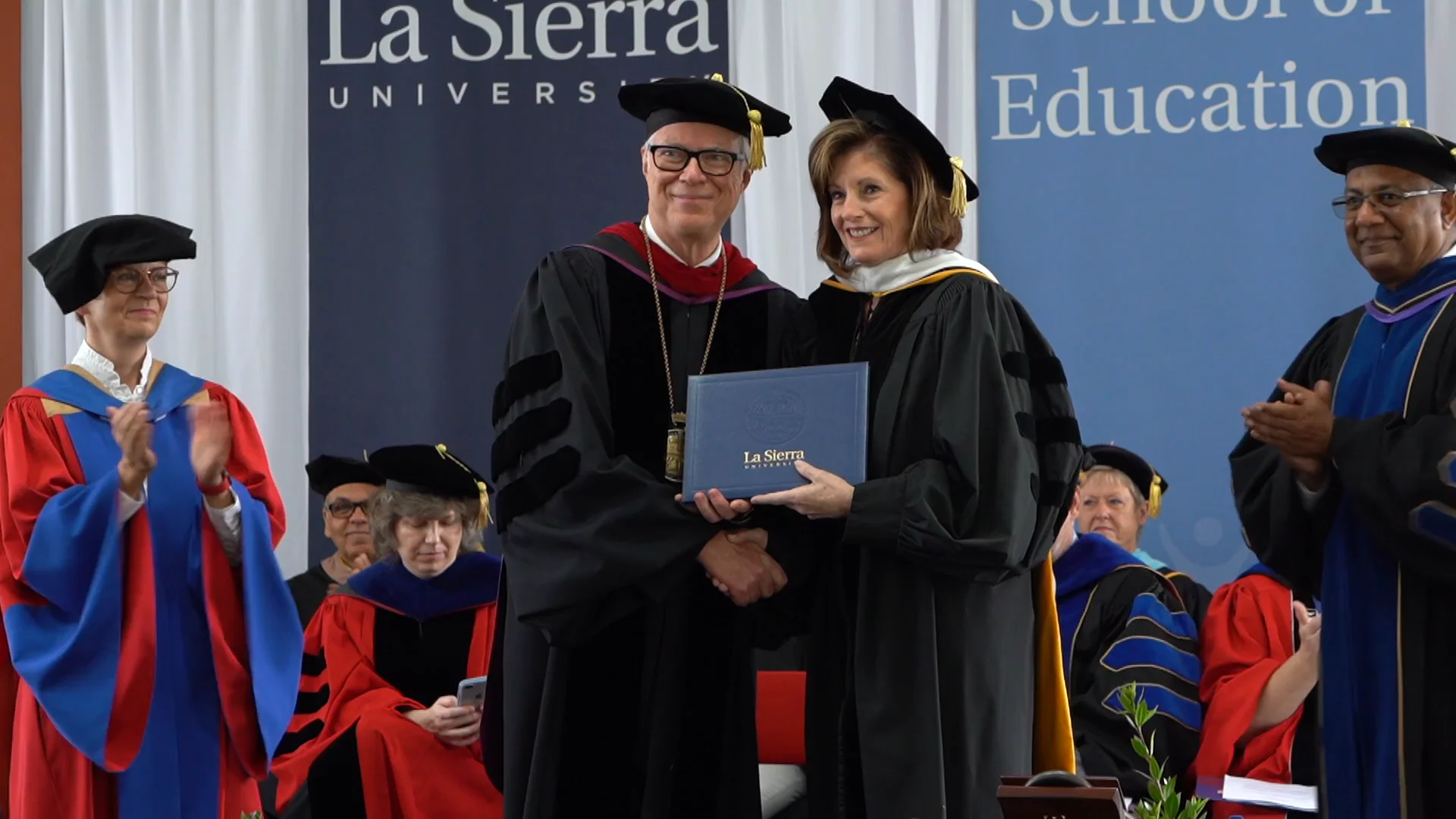 Graduation and Commencement Video - Cindy Roth - Doctor of Laws Honoris ...