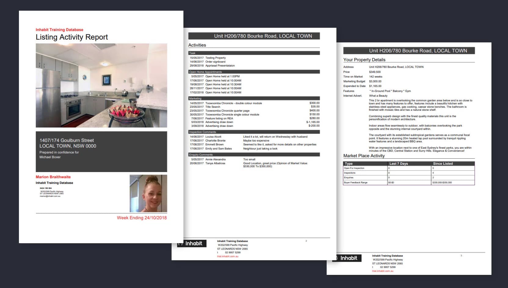 Printing a Listing Activity Report on Vimeo