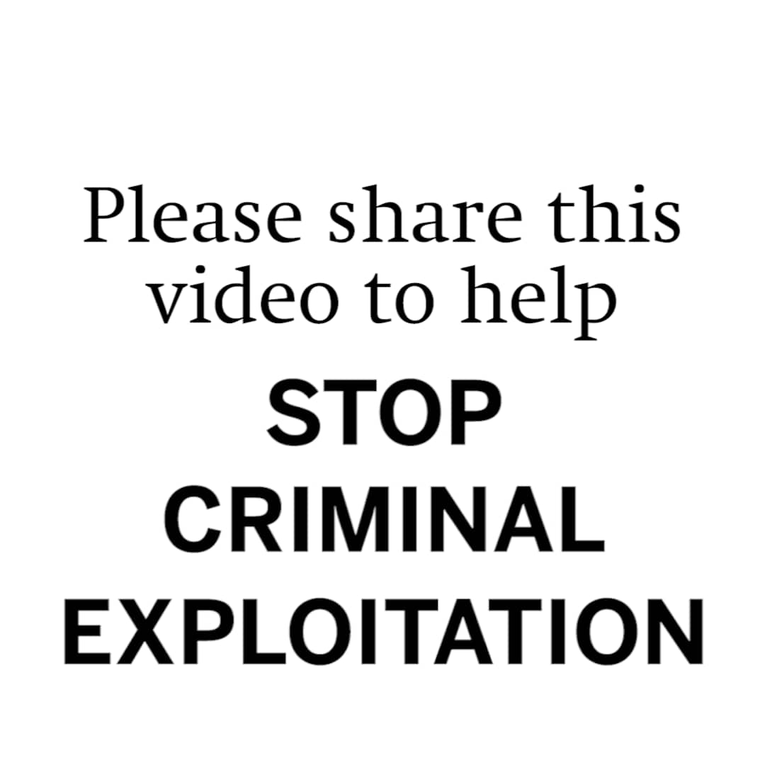 Spot the signs of criminal exploitation on Vimeo