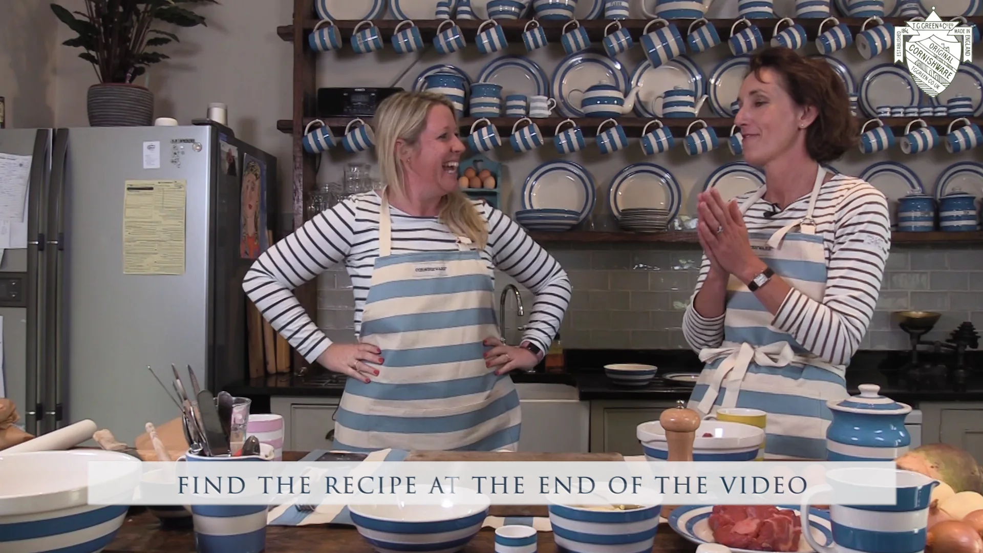 Cornishware with Karina Rickards and Miranda Gore Browne NINE MINUTES ...