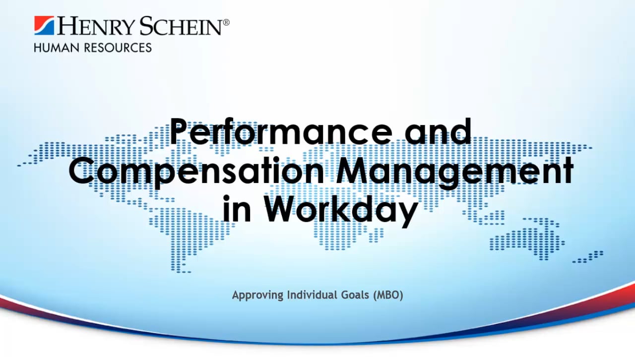 Workday Performance Management - Approving Individual Goals (MBO ...