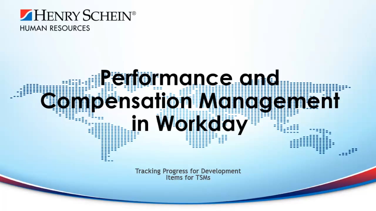 Workday Performance Management - Tracking Progress for Development ...