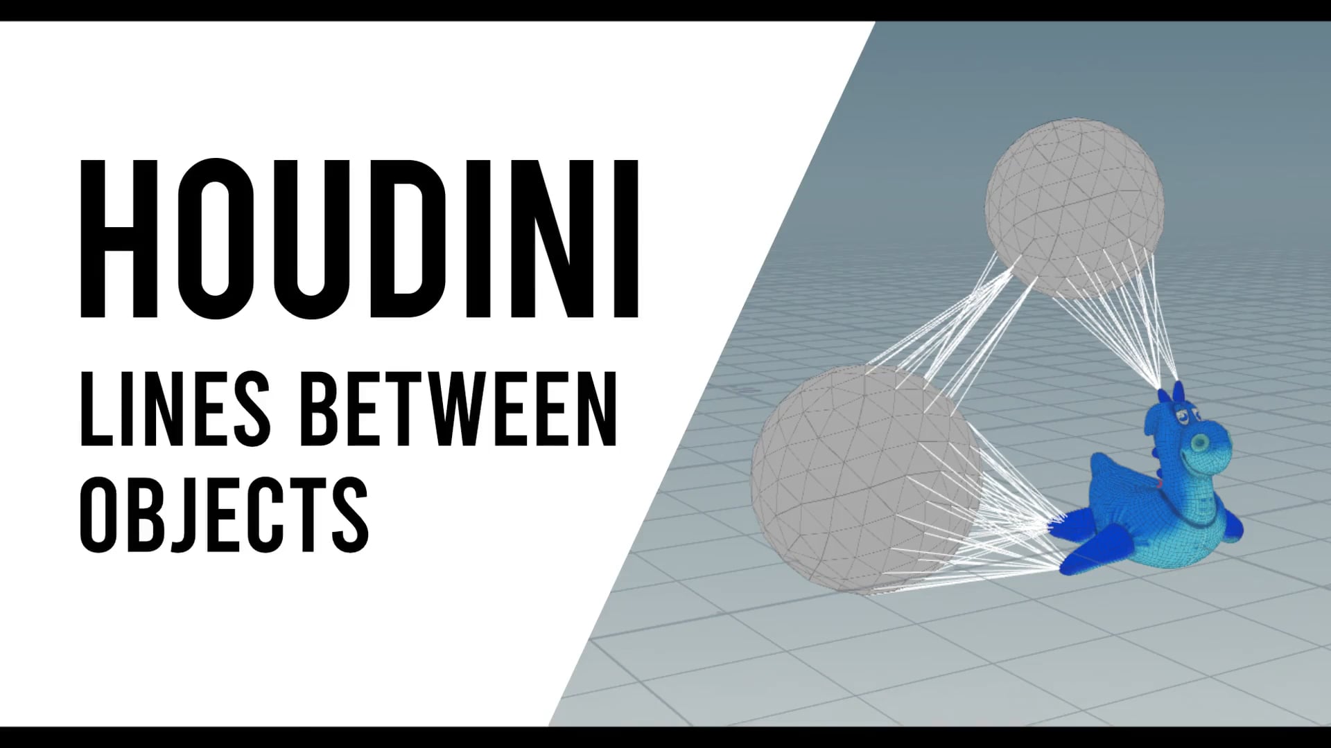 Houdini Generate lines between objects on Vimeo