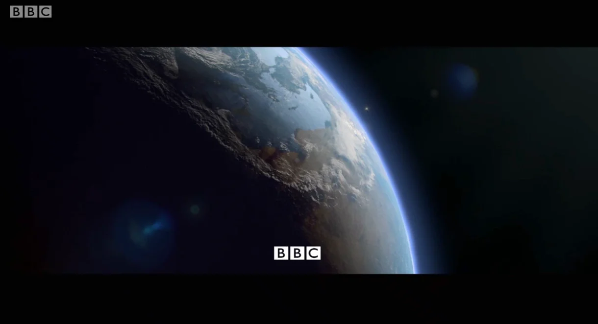 BBC's The Planets (2019) Intro sequence