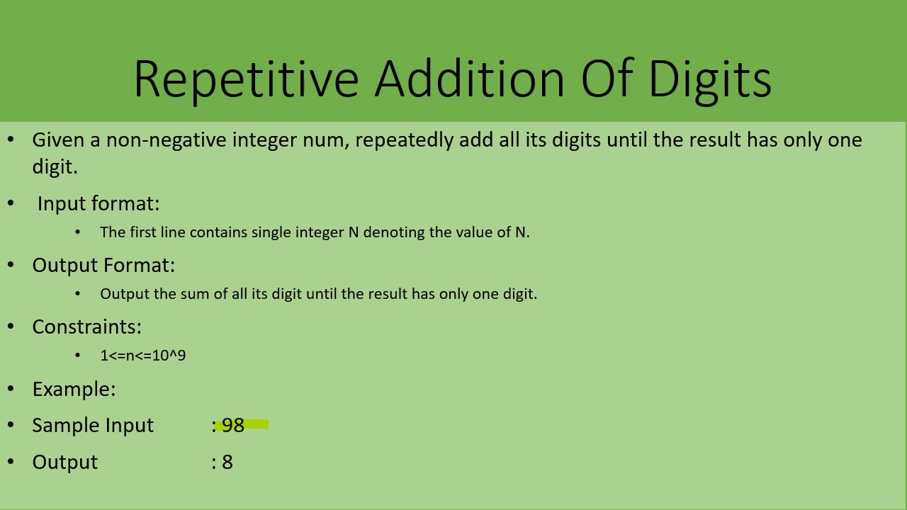 4072-repetitive_addition_of_digits on Vimeo