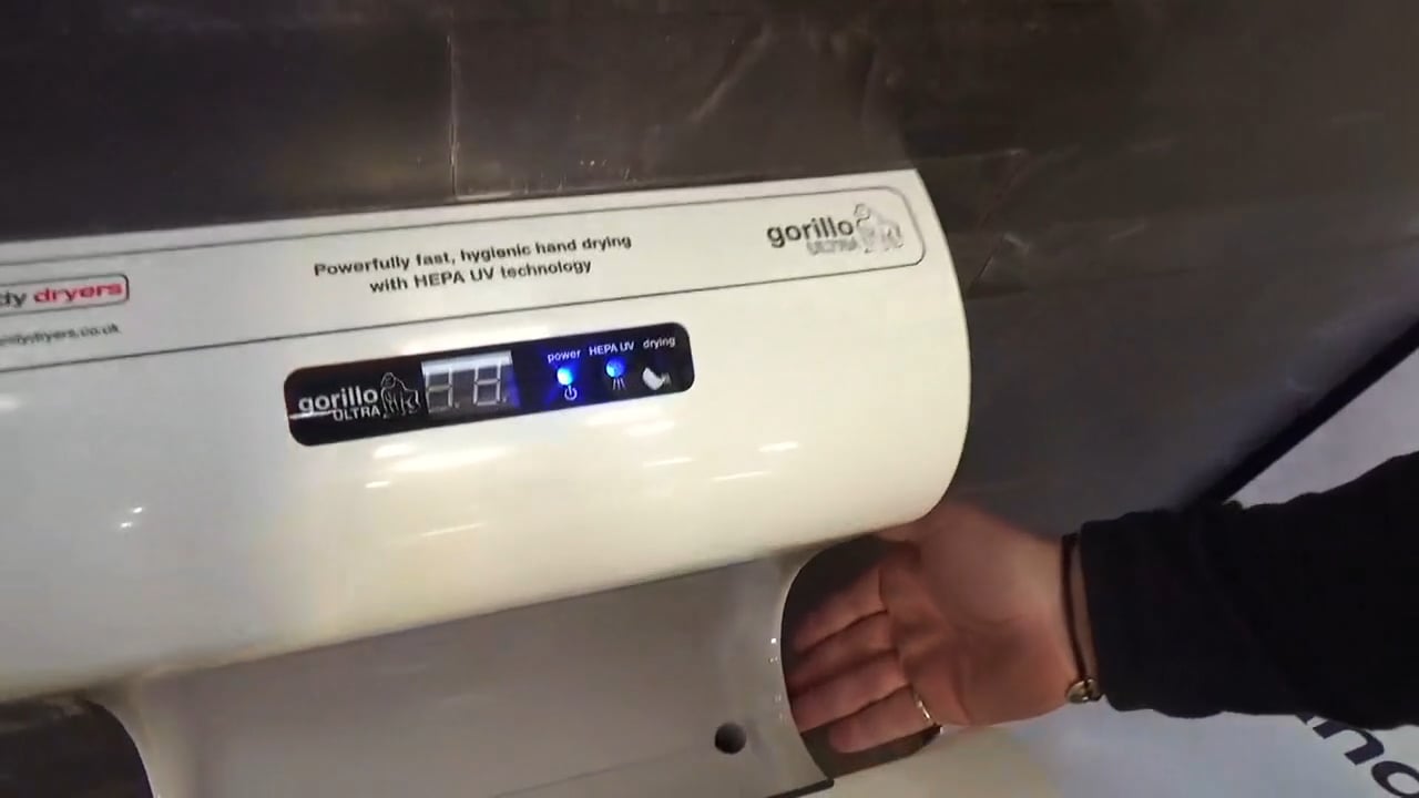 Gorillo Ultra Hand Dryer on Vimeo