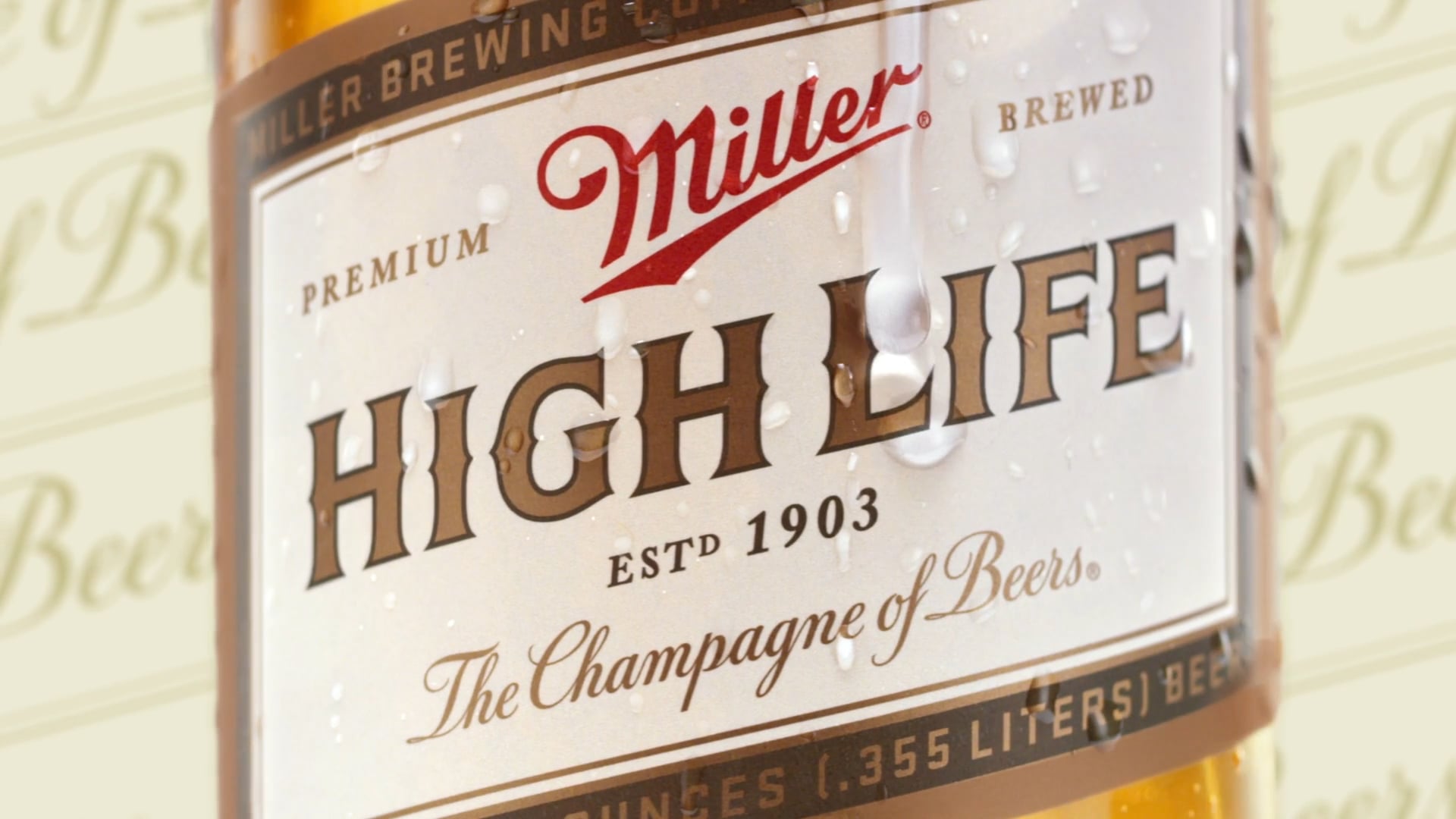 Miller High Life "An American Classic" on Vimeo