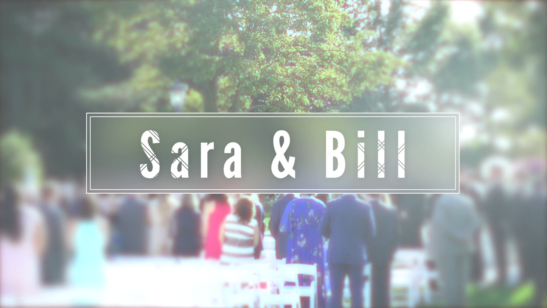 Sara & Bill on Vimeo