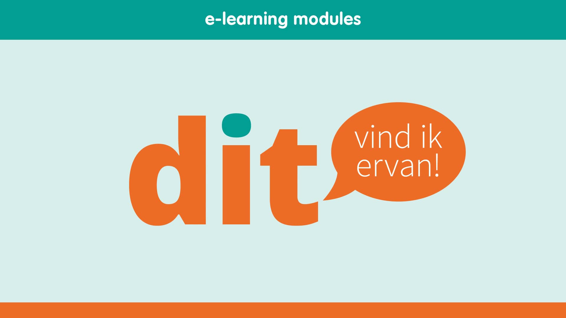 Dit vind ik ervan! (e-learning) on Vimeo