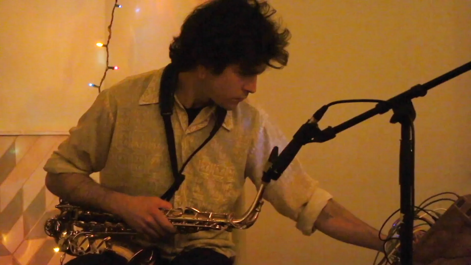 Saxophone with Modular Synthesizer pt. 1 on Vimeo