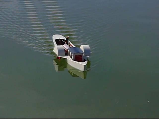 Side Wheel Steam Paddle Boat on Vimeo