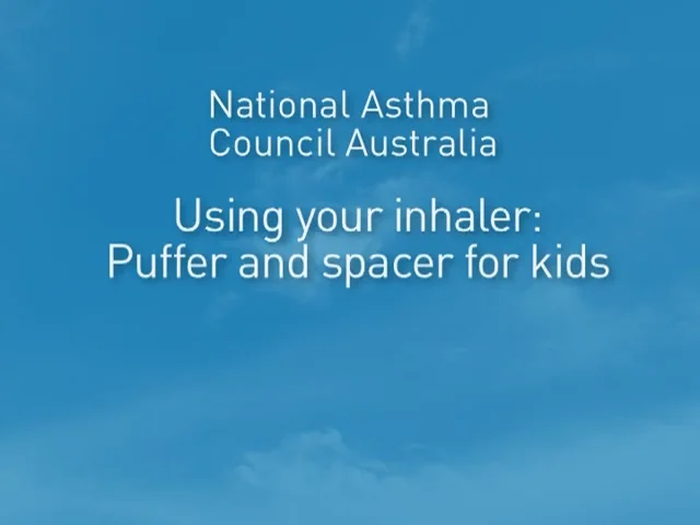 Using Your MDI (Puffer) and Spacer for Kids