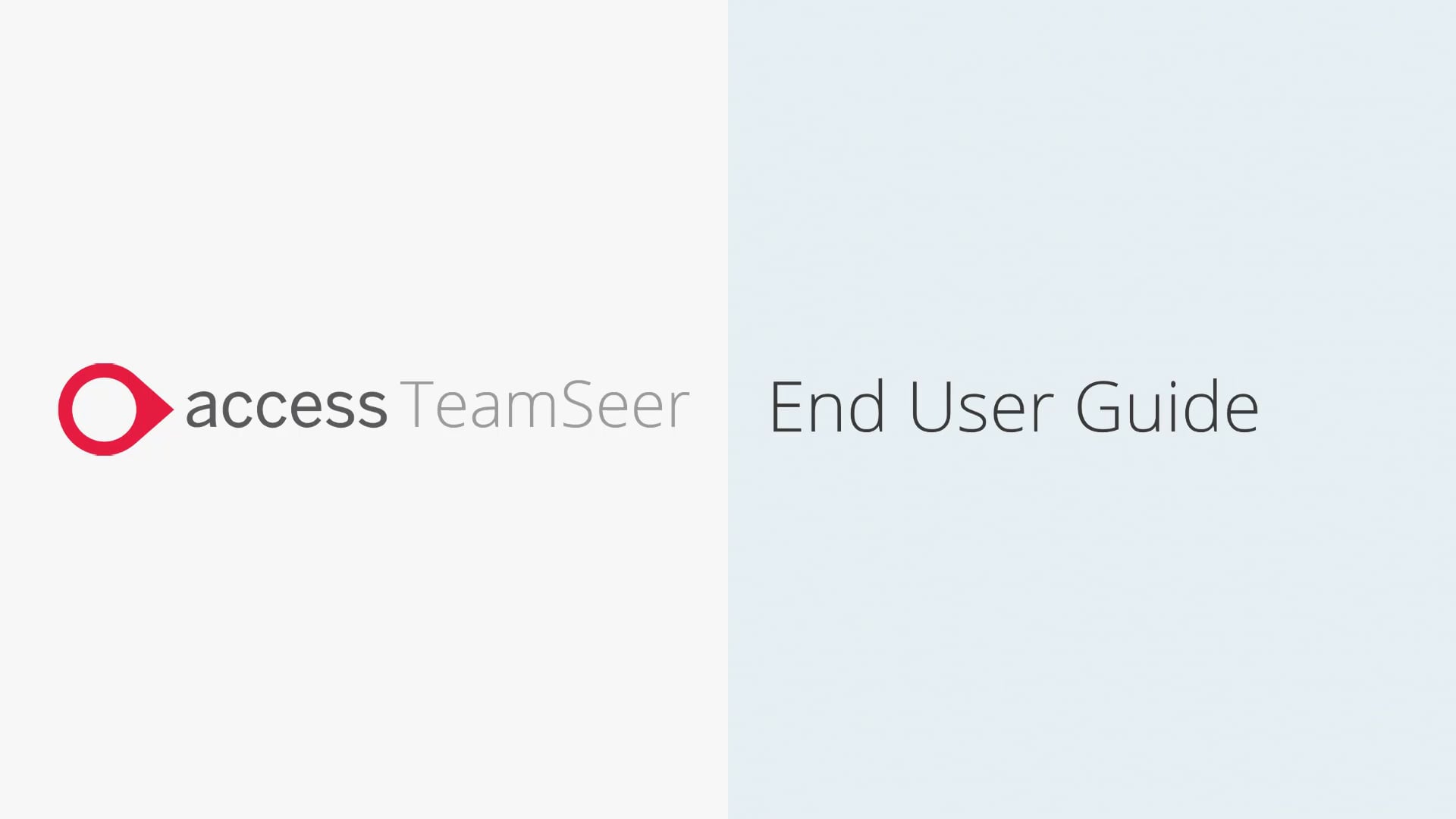 Access TeamSeer - TeamSeer - End User on Vimeo