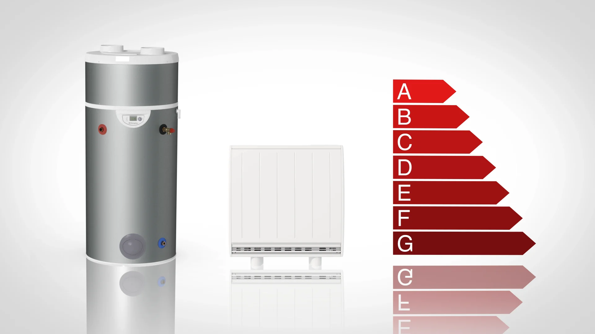 Dimplex Edel hot water heat pump