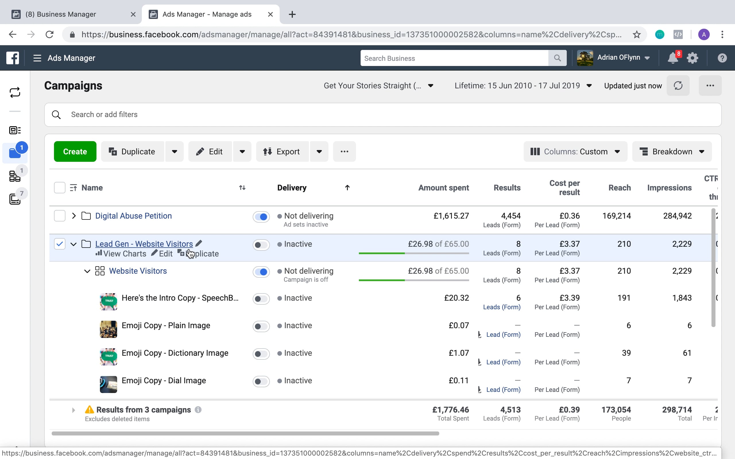 Adrian reacts to and explains the new Facebook Ads Manager Interface ...