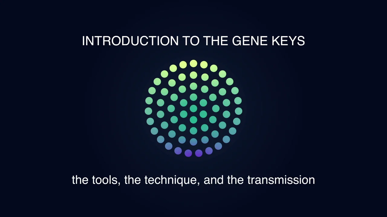 Introduction to the Gene Keys on Vimeo