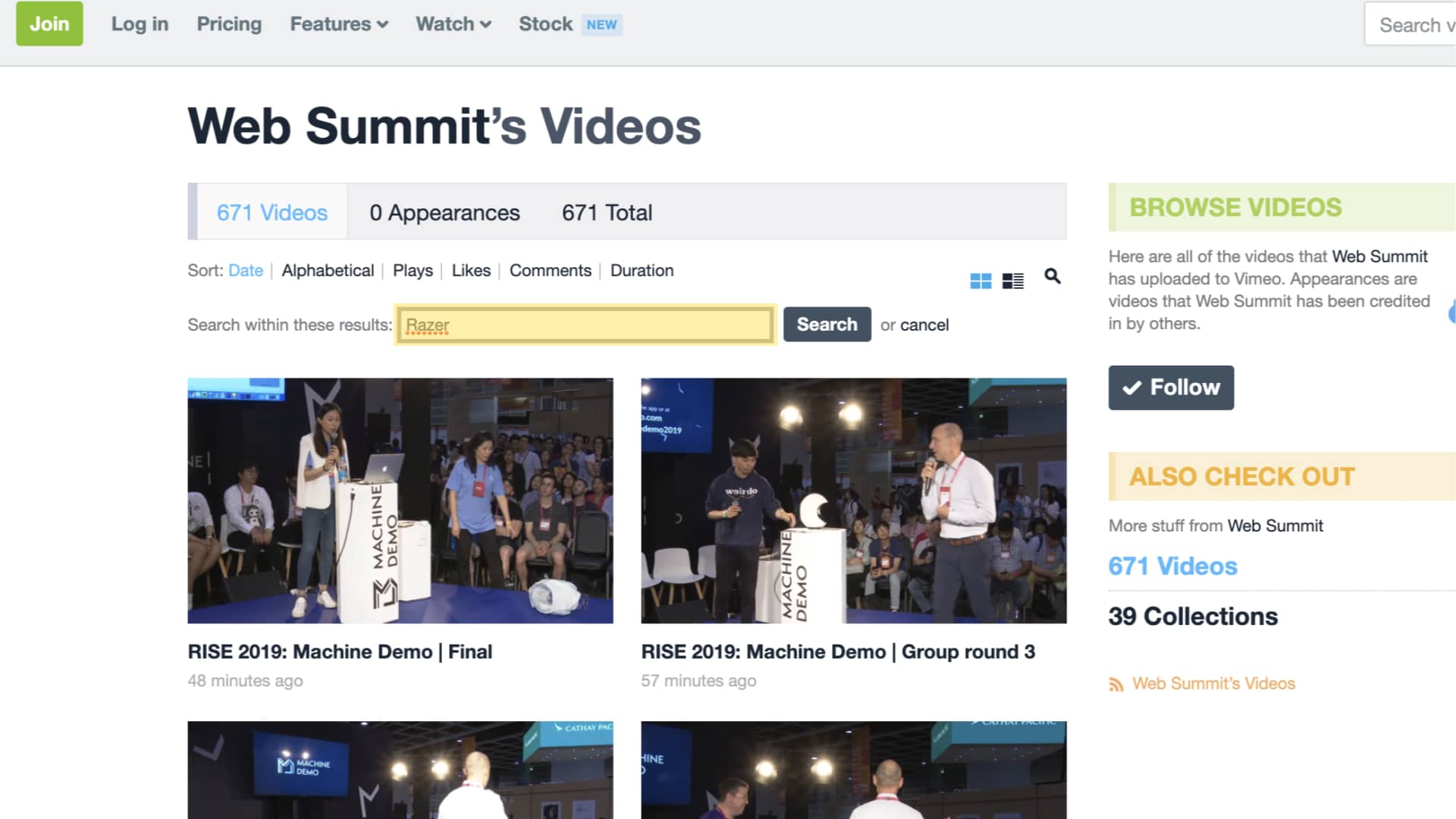 How to search on Vimeo on Vimeo