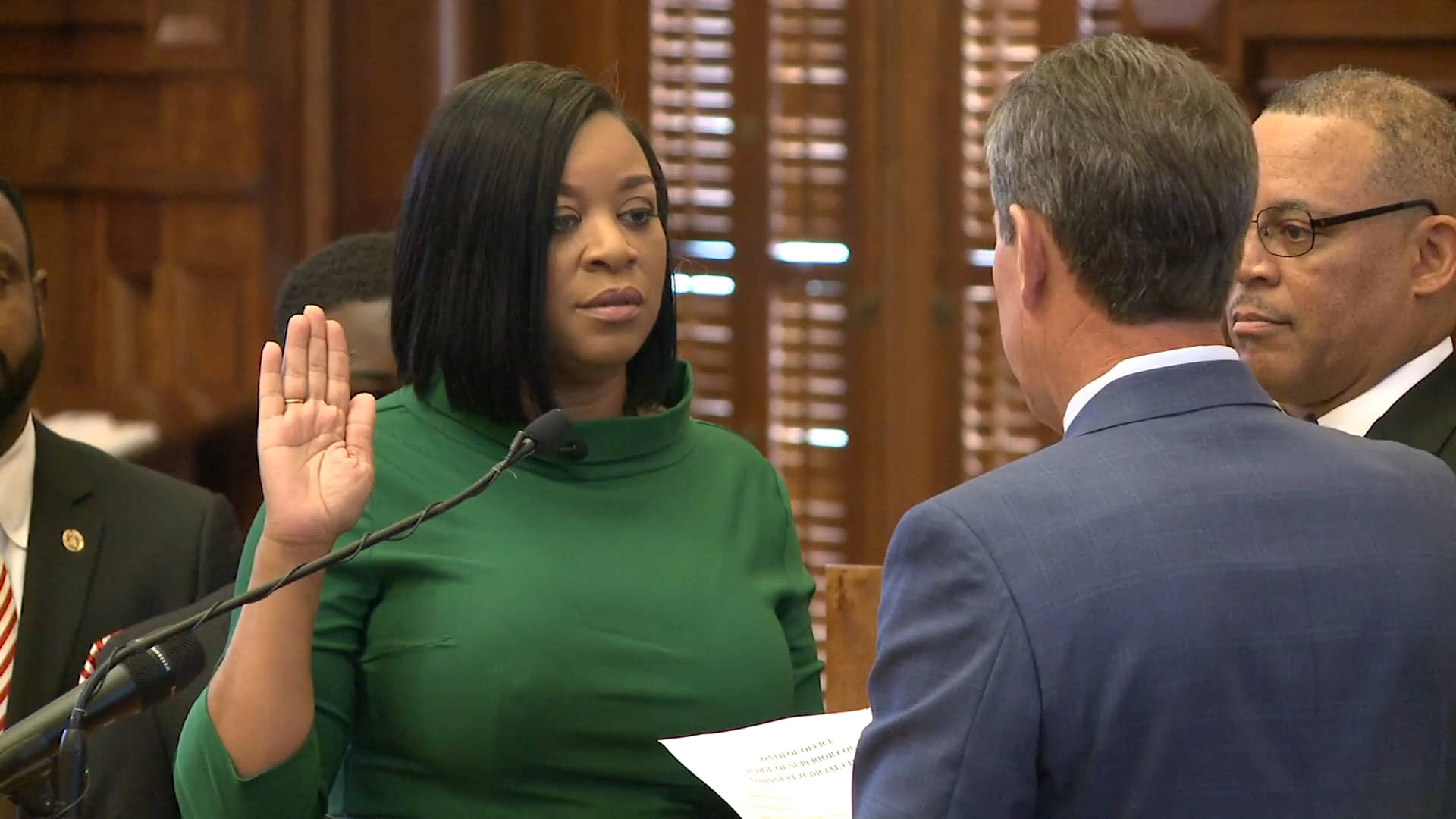 Judge Tadia Whitner Swearing-In Ceremony on Vimeo