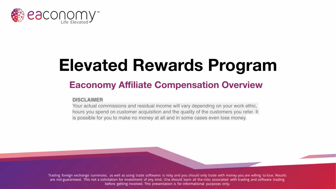 Eaconomy Comp Plan in 9 Minutes on Vimeo