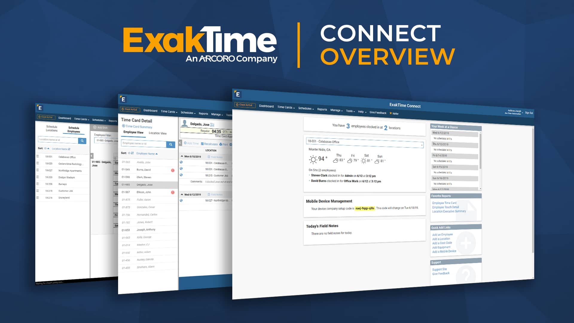 ExakTime Connect Overview on Vimeo