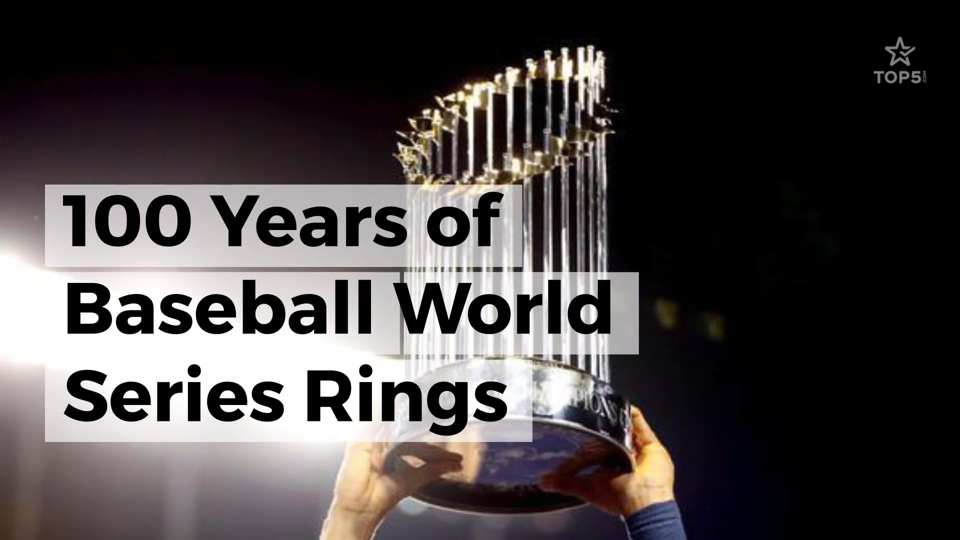 100 Years of Baseball World Series Rings on Vimeo