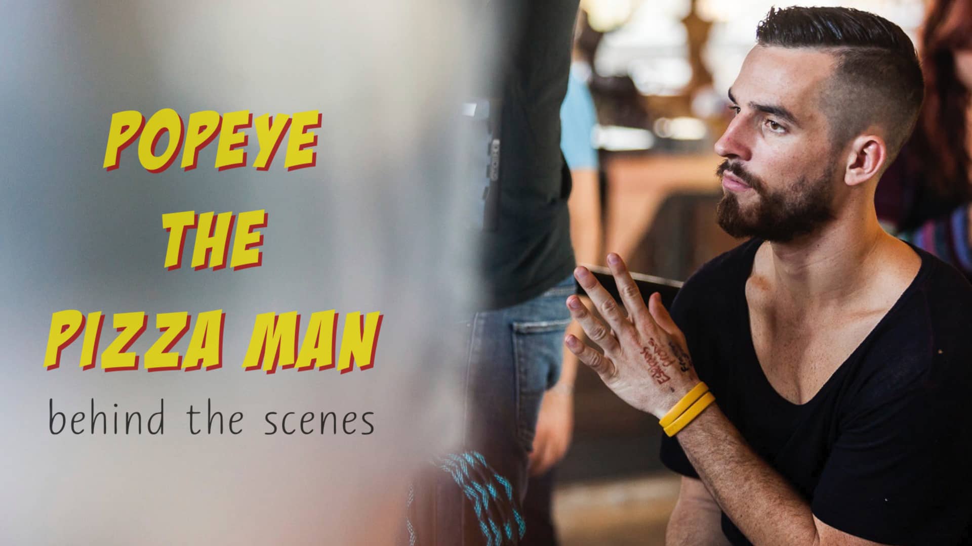 POPEYE THE PIZZA MAN - behind the scenes on Vimeo