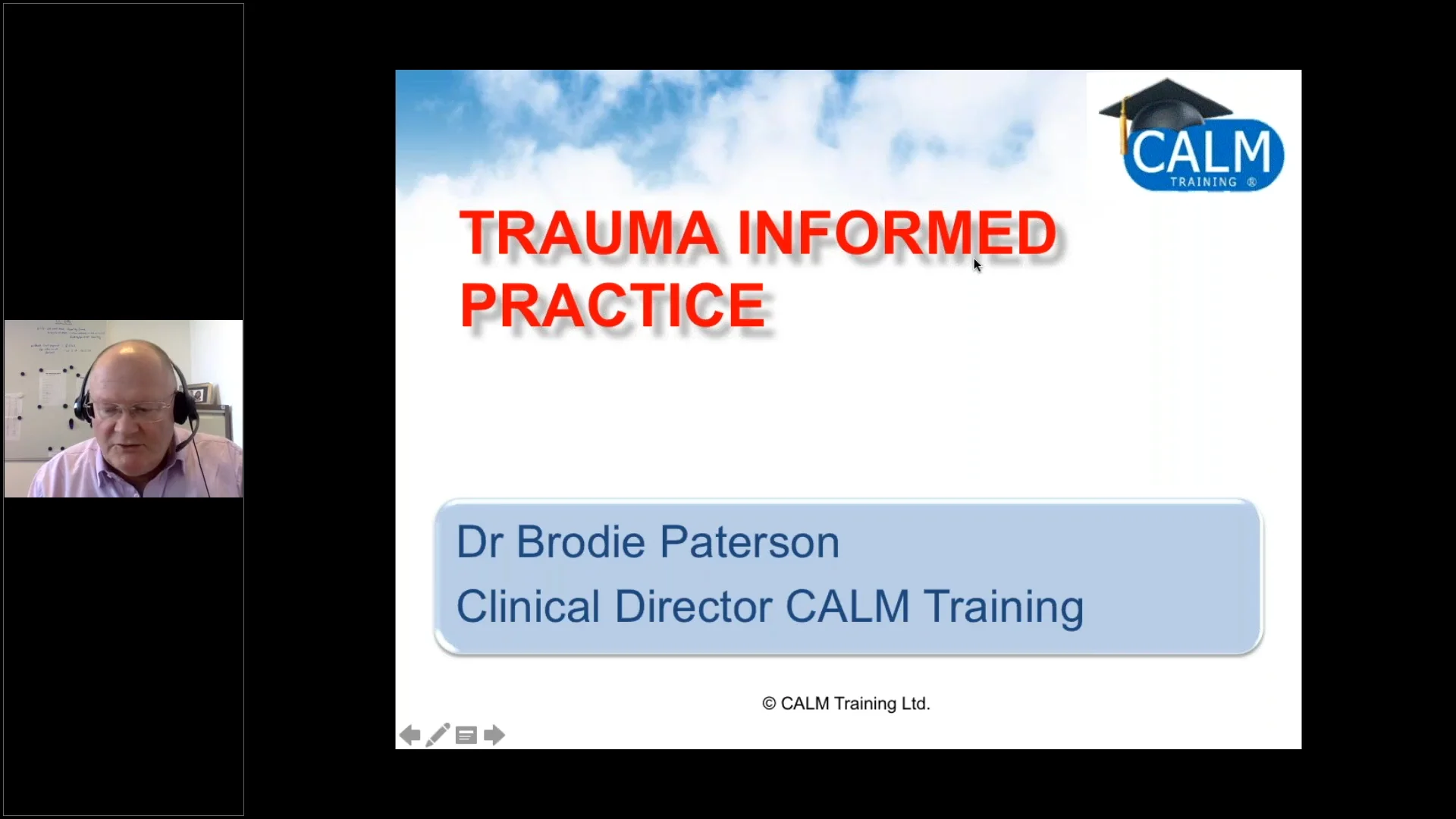 Trauma Informed Practice: Dr Brodie Patterson
