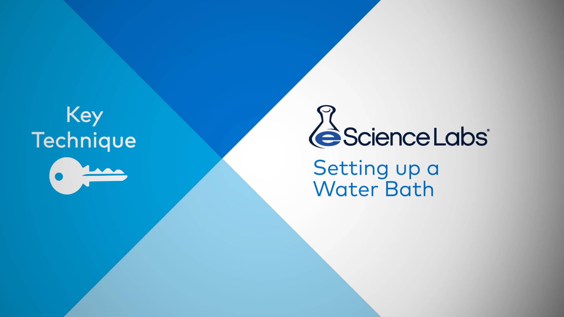 Setting up a Water Bath on Vimeo
