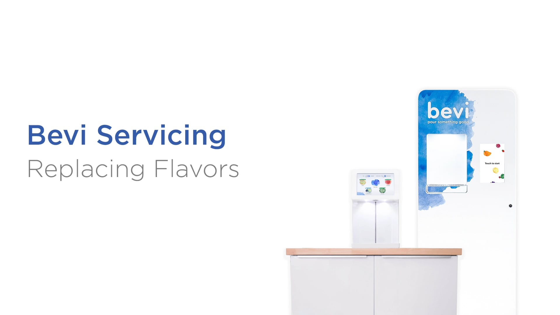 Replacing Flavors for All Bevi Models on Vimeo