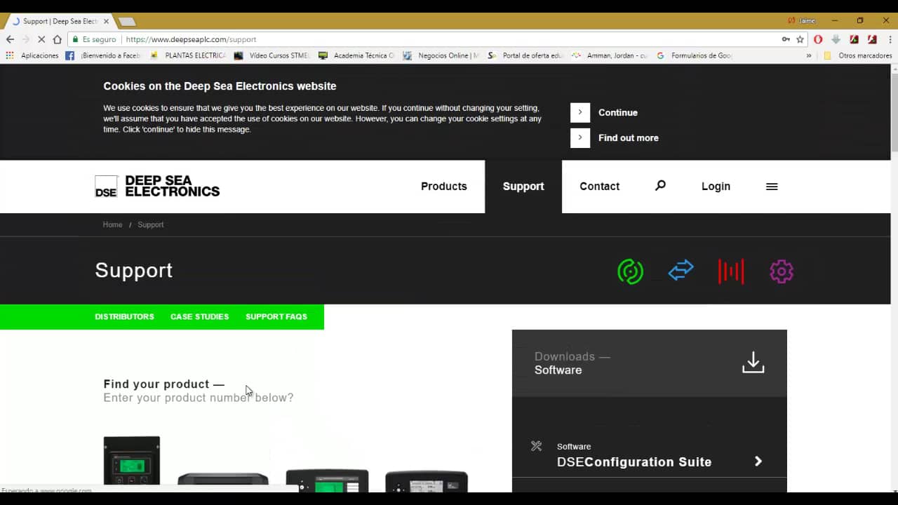 Como descargar el Software de Deep Sea Electronics. on Vimeo