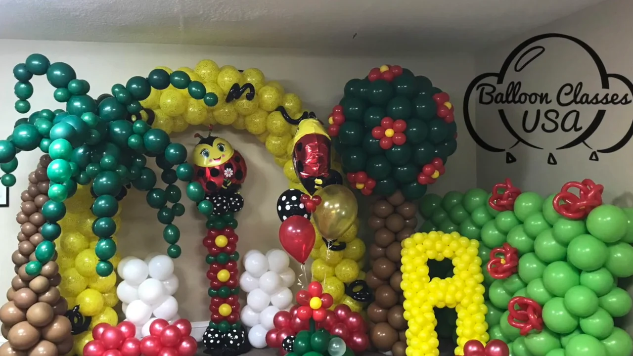 Learn Decor and Art with Balloons - Balloon Classes USA on Vimeo