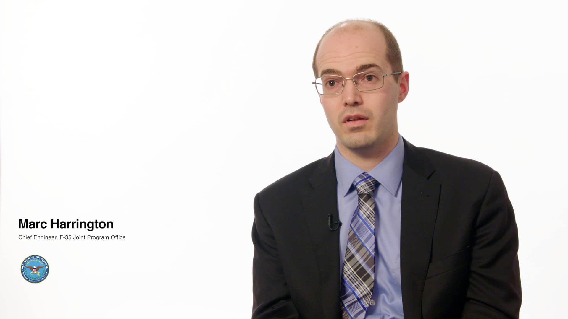 Marc Harrington, Dept. of Defense: C3.ai Customer Testimonial on Vimeo