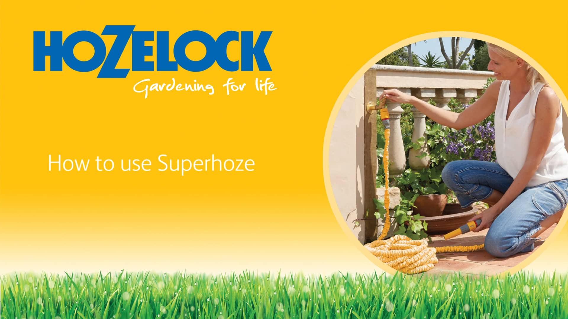 How to use the Hozelock Superhoze on Vimeo