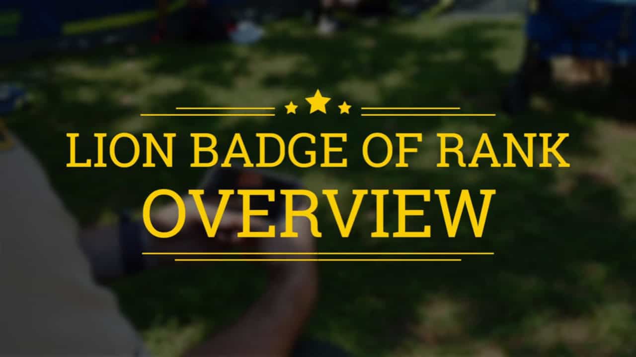 Lion Badge of Rank Overview on Vimeo
