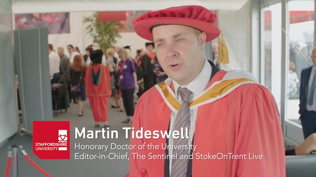 Staffordshire University Honorary Graduates on Vimeo