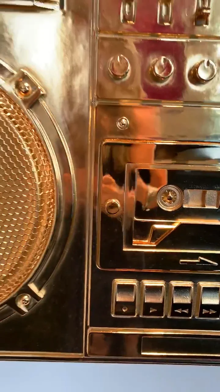 Gold Boombox by Lyle Owerko on Vimeo