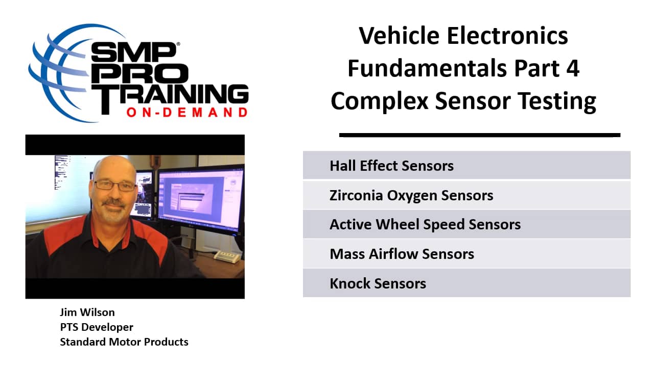 Vehicle Electronics Fundamentals 4 Complex Sensor Testing on Vimeo