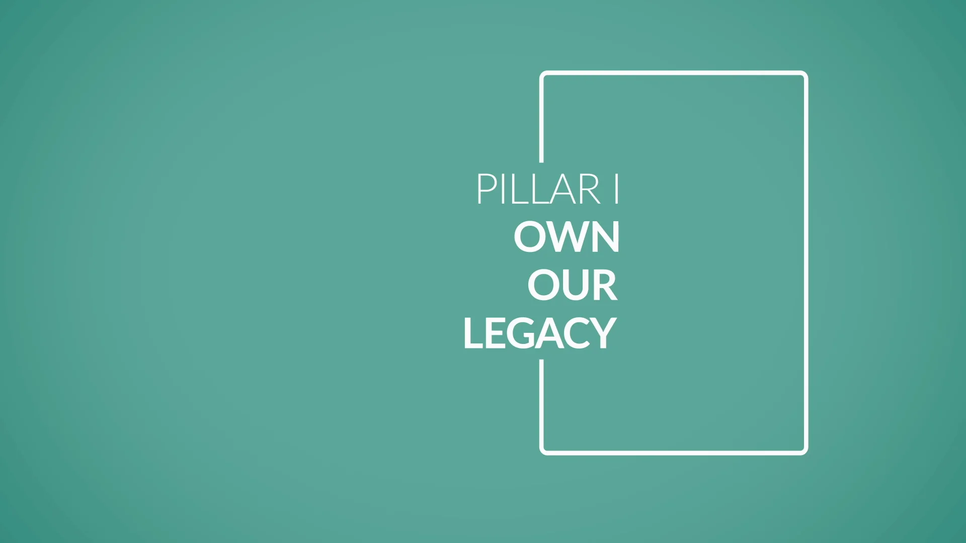 Structures & Self: Own Our Legacy