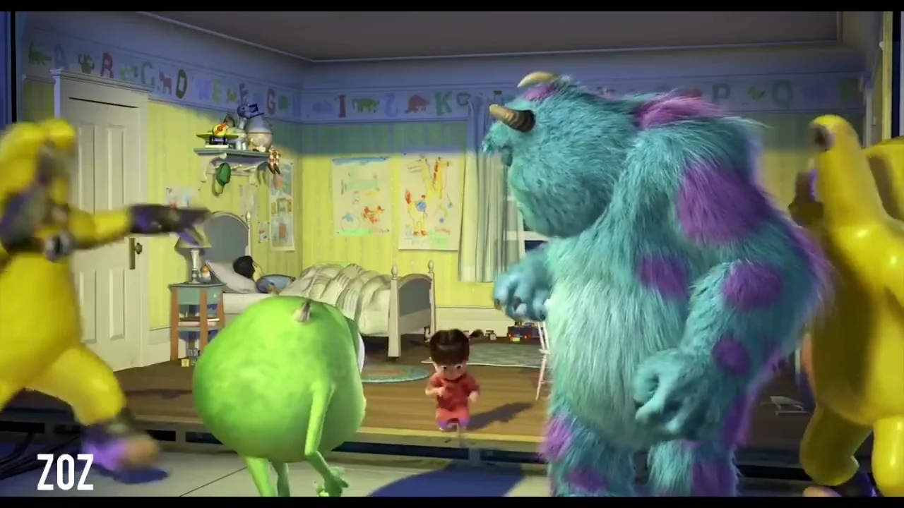 Touching Goodbye Scene - Monsters Inc (Boo & Kitty) HD with Ed Sheeran
