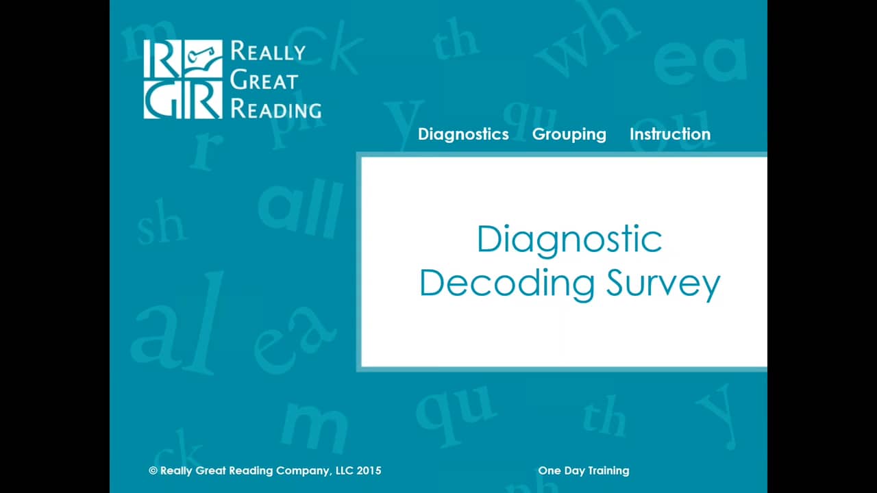 Diagnostic Decoding Surveys Overview on Vimeo