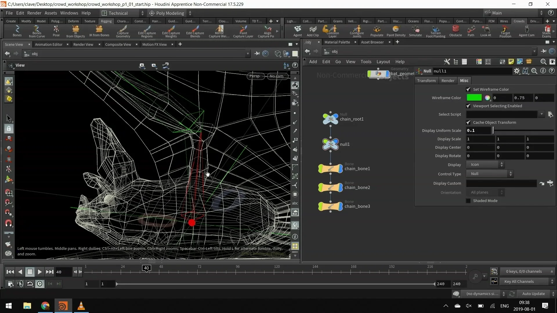 Crowd Workshop - PT 1: RIGGING | Louis-Philippe Clavet | SIGGRAPH 2019