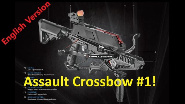 The Cobra RX Adder Tactical Repeating Crossbow! - Airgun101
