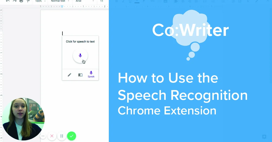 Co:Writer: How to Use the Speech Recognition Tool in Chrome on Vimeo