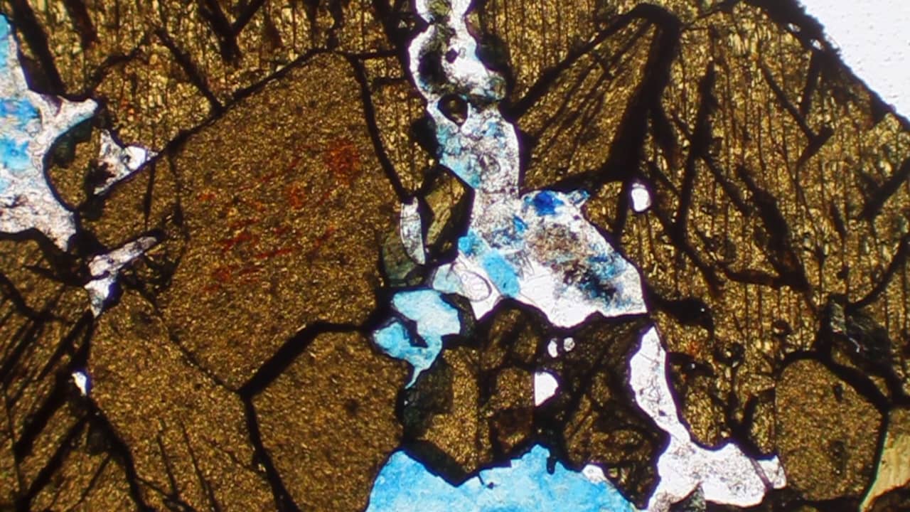 rutile in thin section FKM-273 PPL on Vimeo