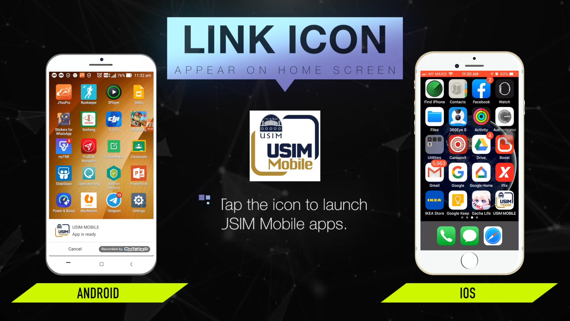Video Manual USIM Mobile Apps V1.1