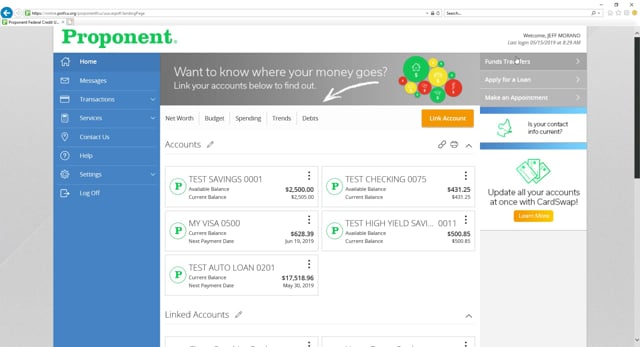 Digital Banking - Proponent Federal Credit Union