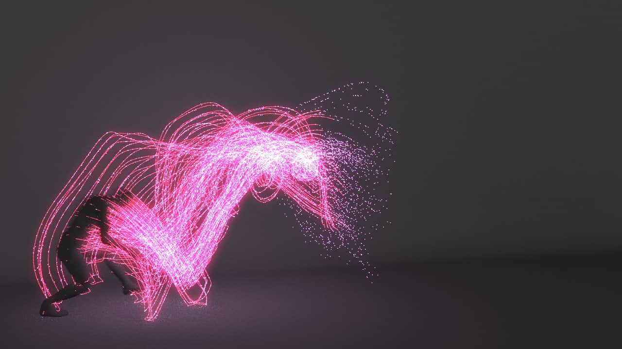 Houdini Particle motion trail on Vimeo