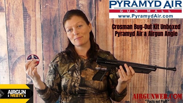 Crosman Bug-Out Kit Unboxed, Pyramyd Air & Airgun Angie - Airgun101