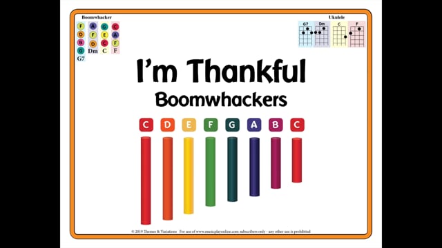 I'm Thankful | MusicplayOnline