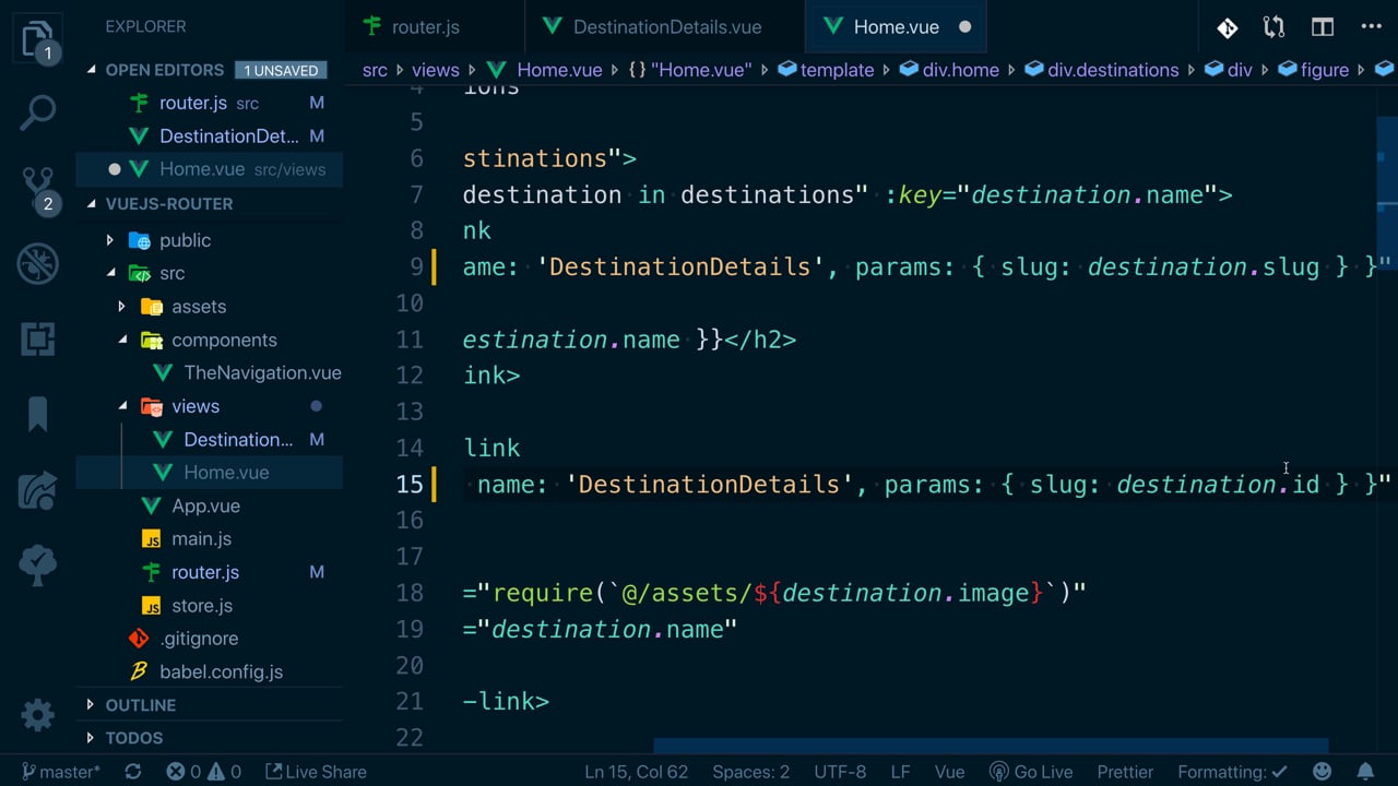 How to pass Vue Router params as props to components - A Vue.js... How to pass Vue Router params as props to components - A Vue.js...